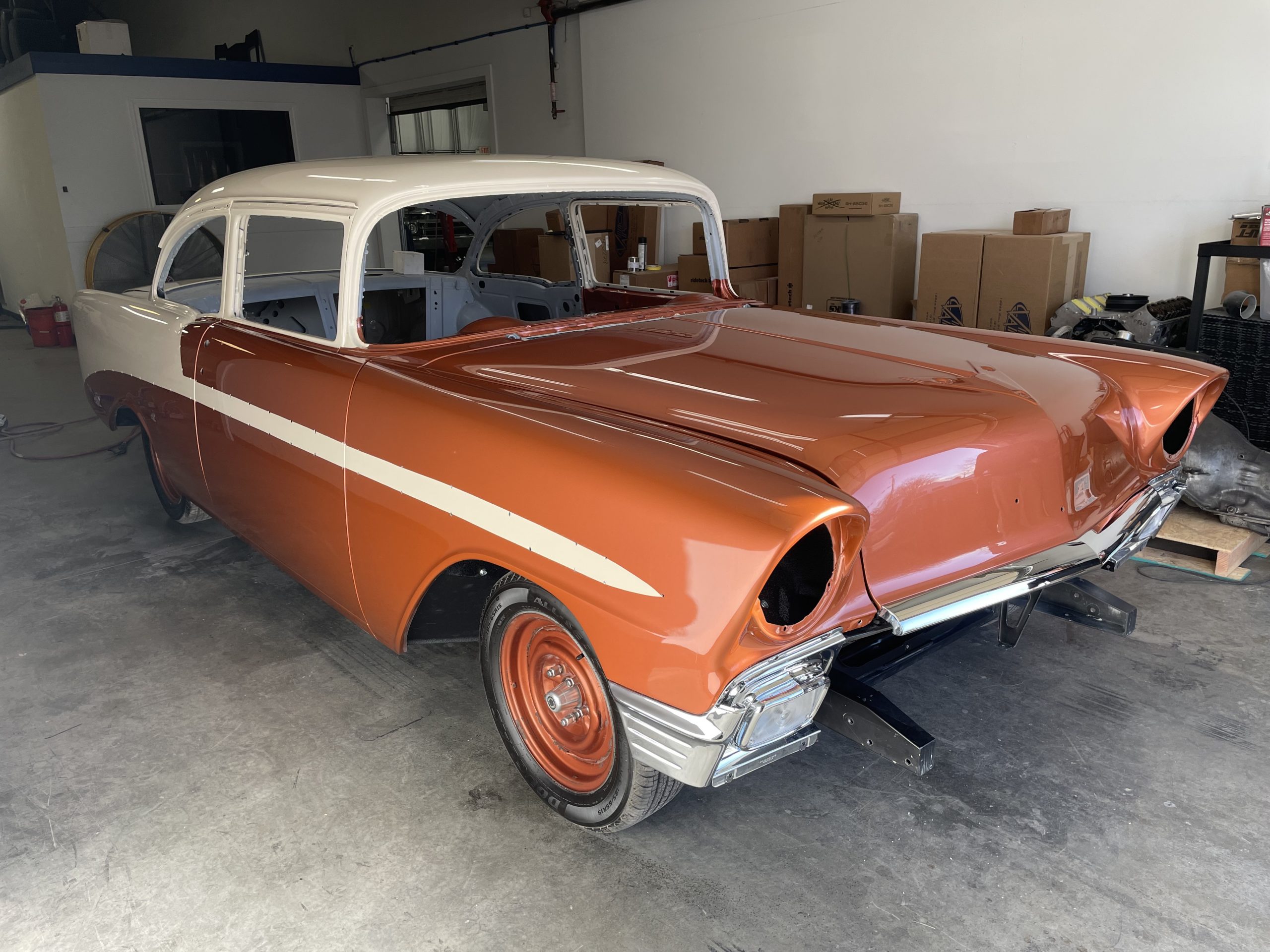 Dans 1956 Chevy Belair – Charlies Custom Creations